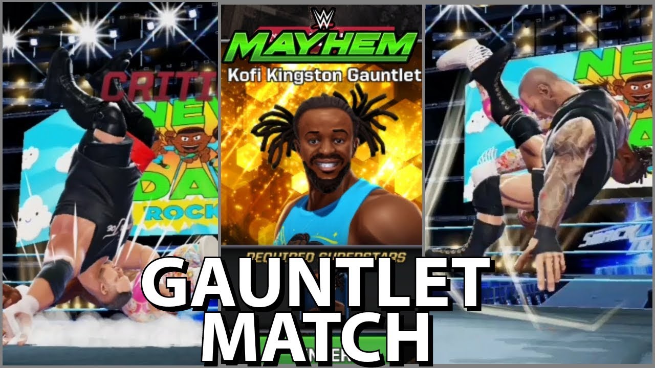 Koffi Gauntlet Match | SmackDown Live | WWE MAYHEM - YouTube