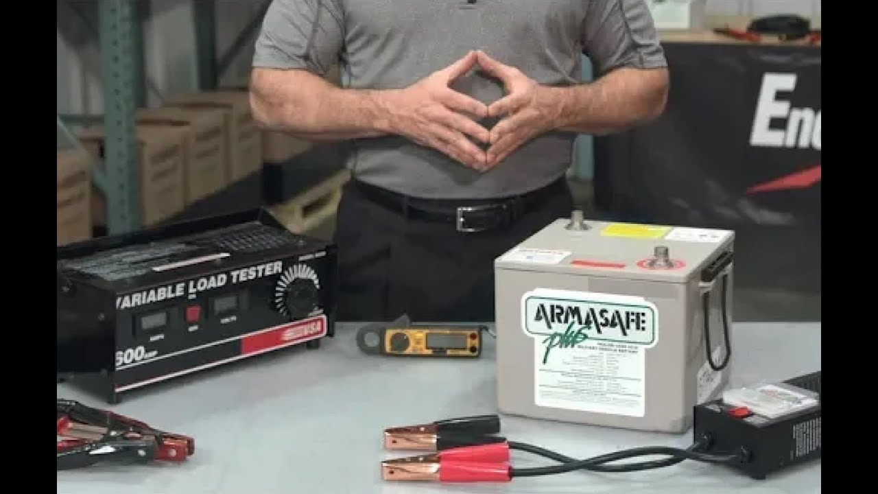 How to Use Mechanics’ Load Testers on ARMASAFE Plus 6TAGM Batteries ...