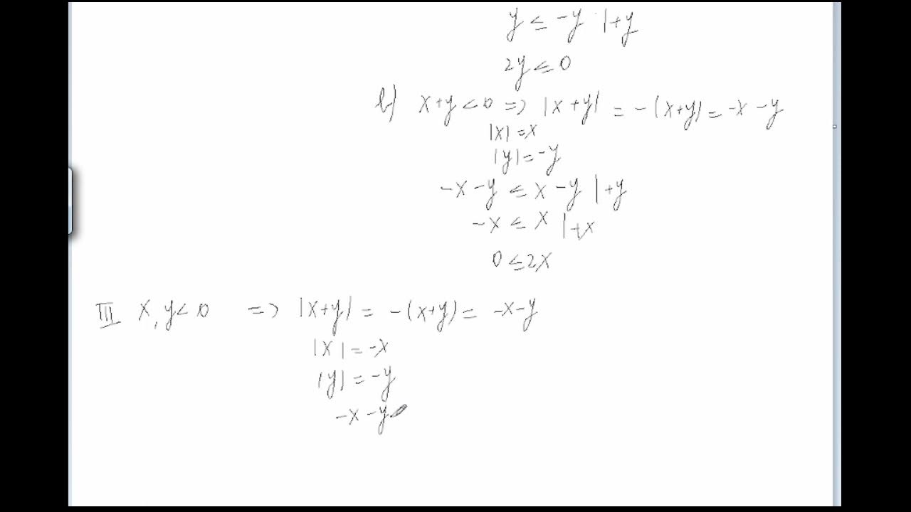 Modulul unui număr real, partea II (clasa a 9-a) - YouTube