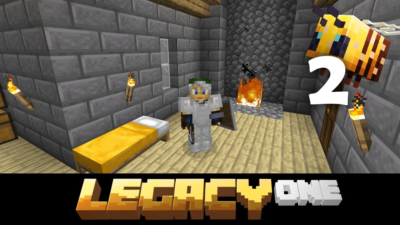 Legacy SMP: Episode 2 - Town Tour, Stinger and the Honey Cult - YouTube
