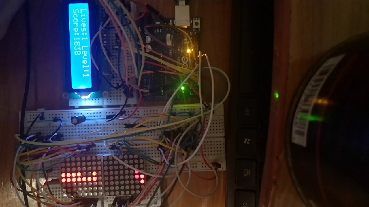 Tetris-Arduino - YouTube