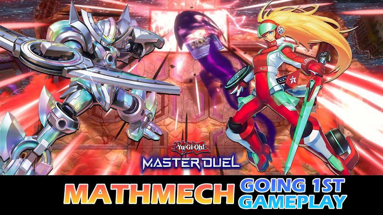 MATHMECH GOING 1ST MASTER RANK GAMEPLAY FT. PITKNIGHT EARLIE IN YUGIOH ...