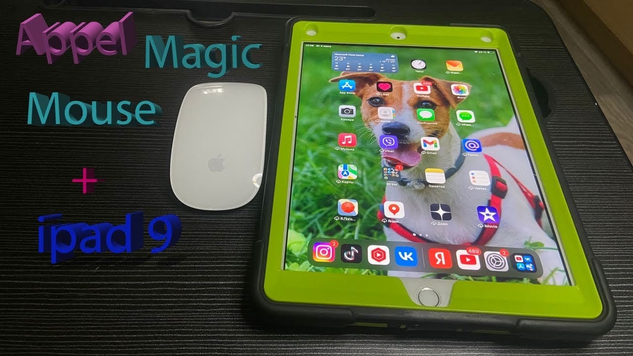 Appel Magic Mouse + Ipad 6 2018 - YouTube