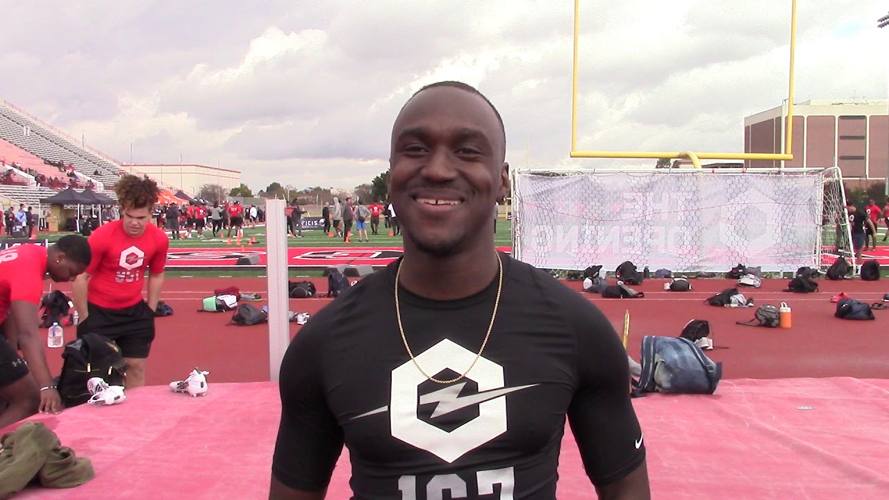 2020 RB Elijah Monroe 2019 LA Nike Regional Interview - YouTube