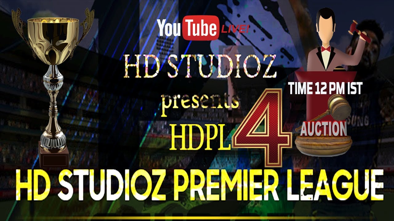#HDPL SEASON-4 LIVE AUCTION - YouTube