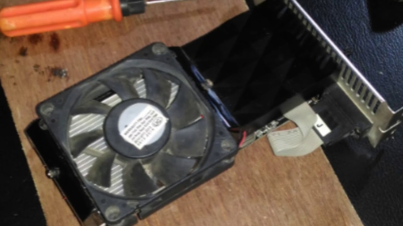 gpu fan replacement PALIT gpu - PINOY PINOBRE DIY - YouTube