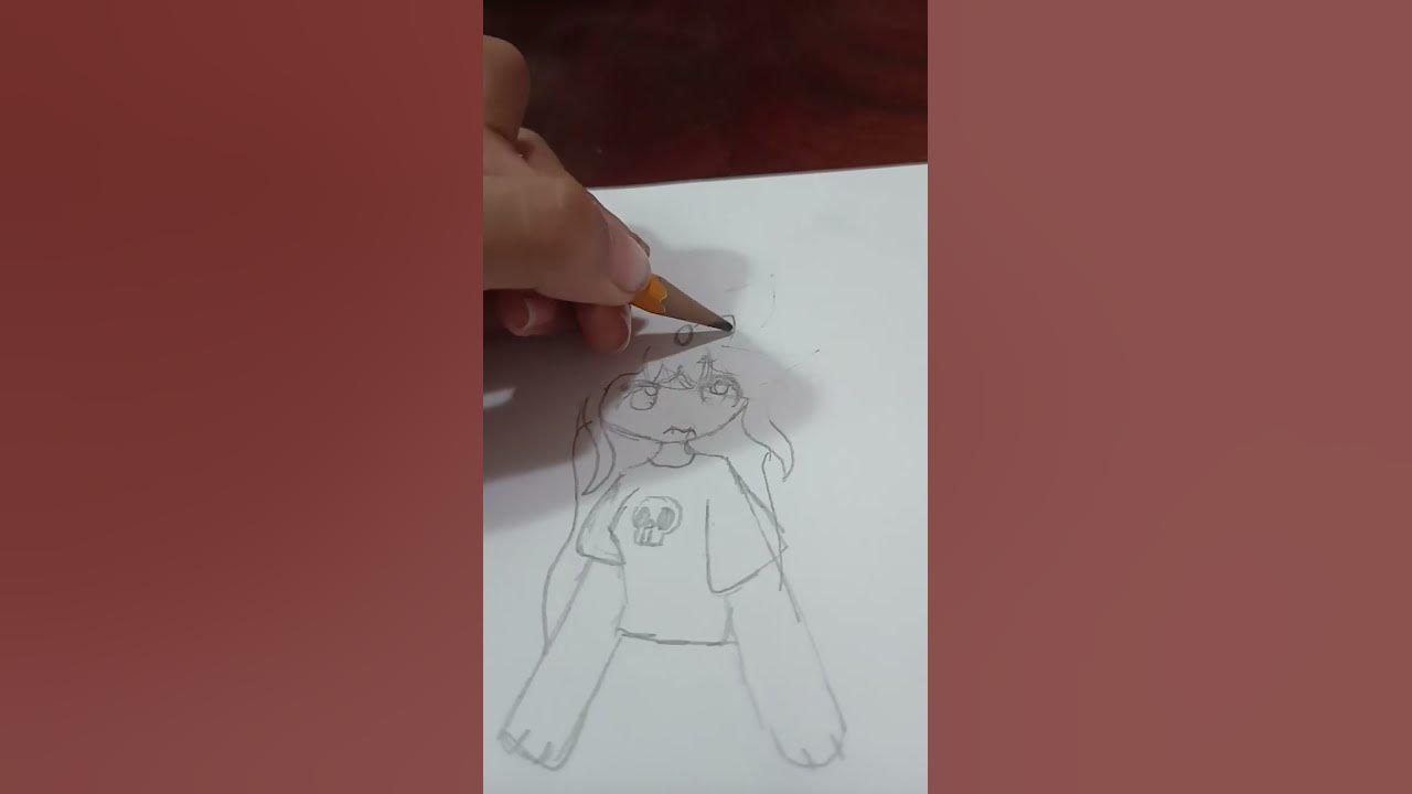 My Drawing Is Alive Acorn Hair And Cnp Girl Youtube
