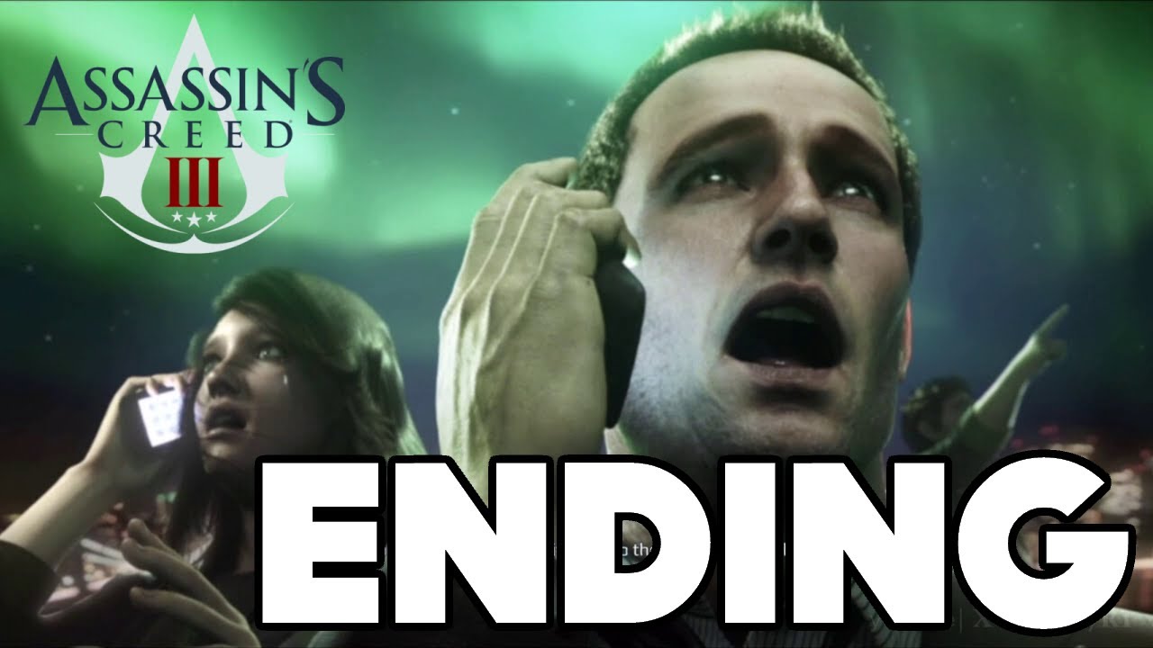 Assassin's Creed III - ENDING (Desmond Miles) - YouTube