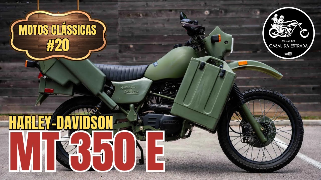 Harley-Davidson MT350E | A trail de guerra da marca americana | Motos ...
