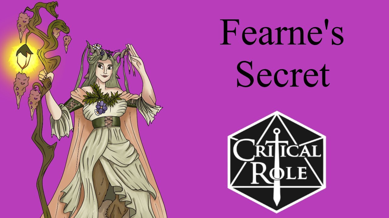 Fearne isn't what you think she is Critical Role Theory - YouTube