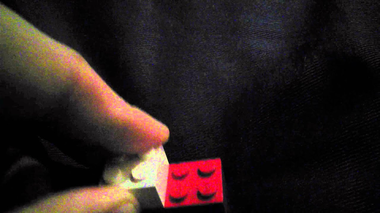 How to: connect two Lego bricks - YouTube