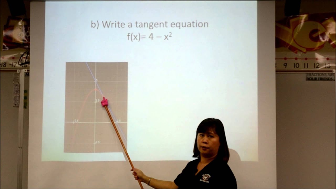 Calc AB- [2.4] Tangent & Normal Lines - YouTube
