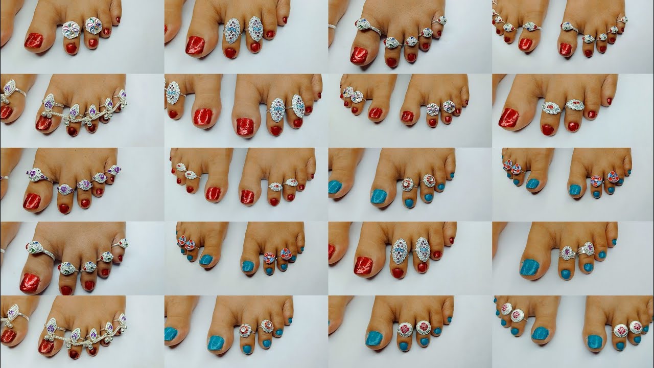 Trandy Silver Toe Ring Design 800रु Under || New Single Bichhiya Ka ...