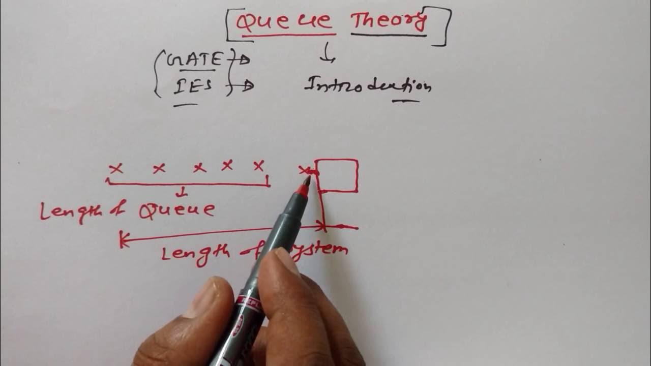 Queue Theory Introduction OR Tutorial- 16 - YouTube