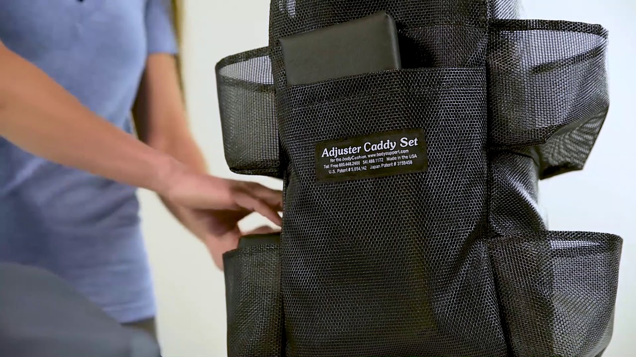 bodyCushion Adjuster Caddy Set - YouTube