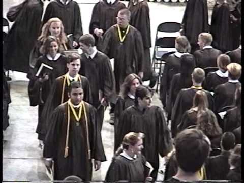 1995 Evansville Central High School Graduation Ceremony - YouTube