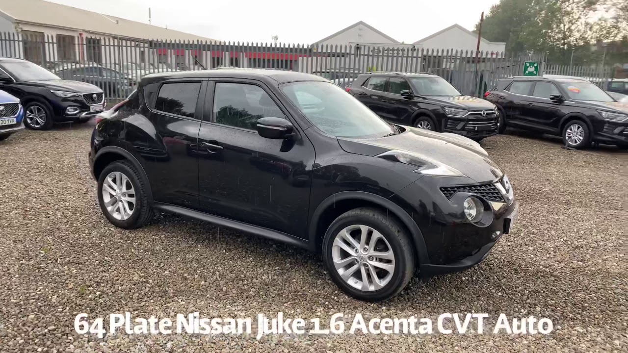 16 Plate Nissan Juke 1.6 Acenta CVT Auto - YouTube