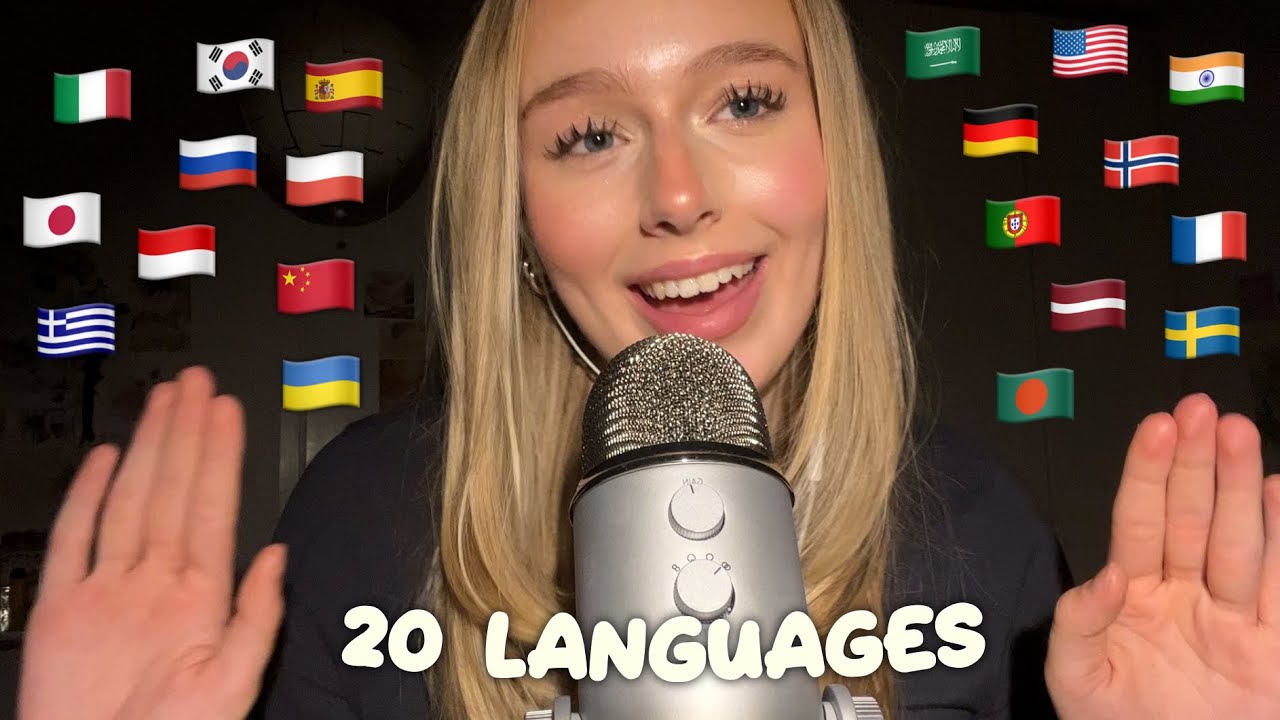 ASMR in different languages - YouTube