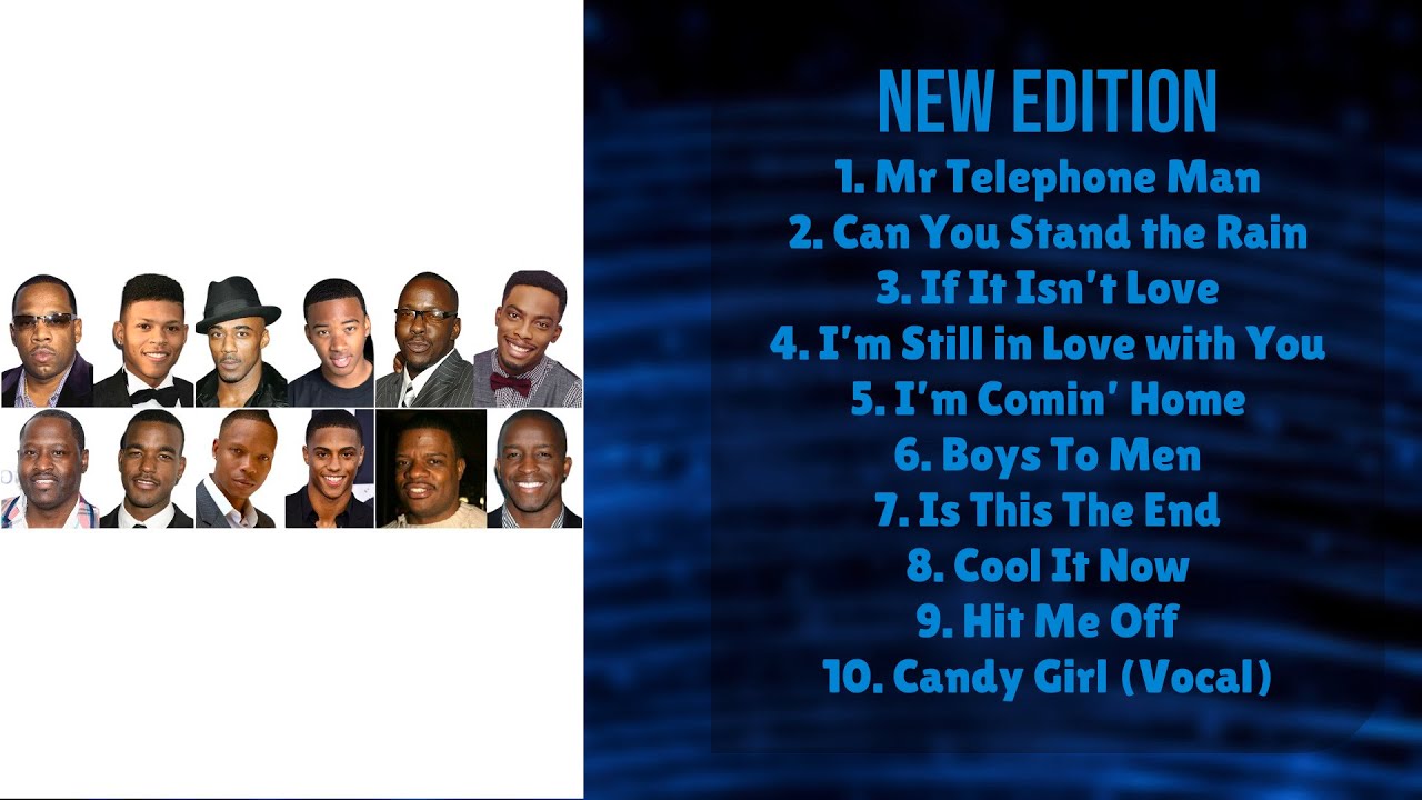 New Edition-Most played songs of 2024-Peak-Performance Tracks Playlist ...