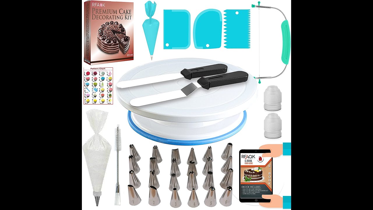 RFAQK Cake Decorating Kit || DIY Beading Kit || - YouTube
