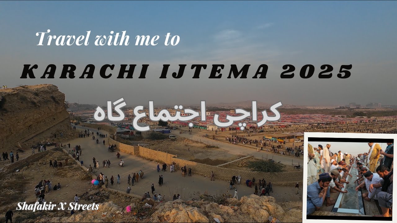 Pakistan City Karachi | Karachi Ijtema 2025 | StreetsView 4K UHD ...