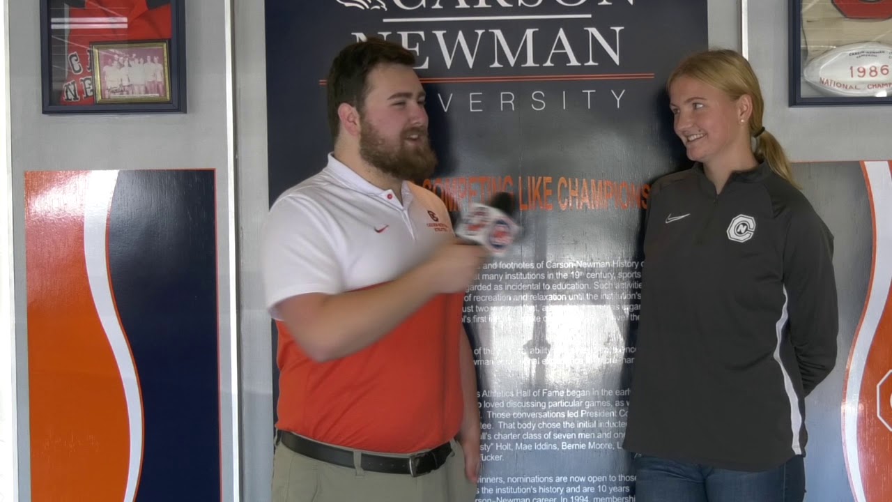 Carson-Newman Women's Soccer: Kristina Markfort Discusses All-SAC ...