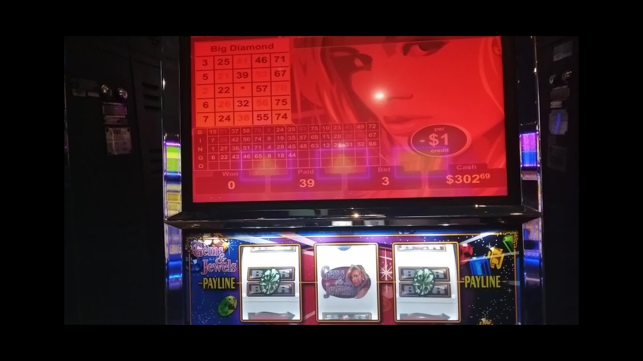 VGT GEMS AND JEWELS SLOT MACHINE RIVER SPIRIT CASINO - YouTube