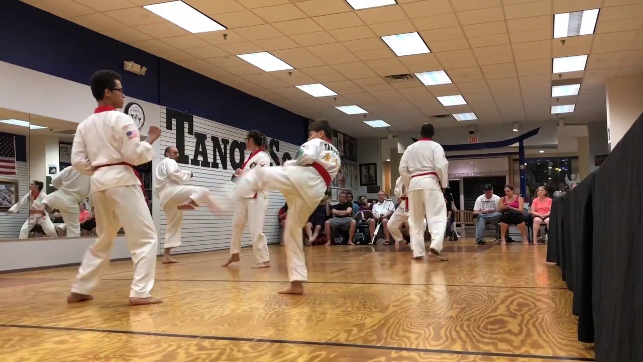TANG SOO KARATE ACADEMY GENERAL TEST PART 2 062818 - YouTube