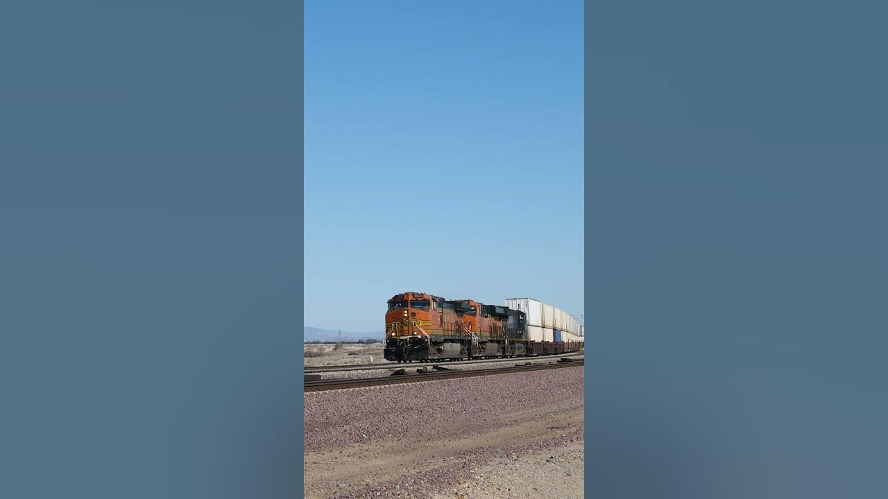 BNSF 4100 WB Z TRAIN 2-20-2023 #visionsofed #railfanning #bnsf - YouTube