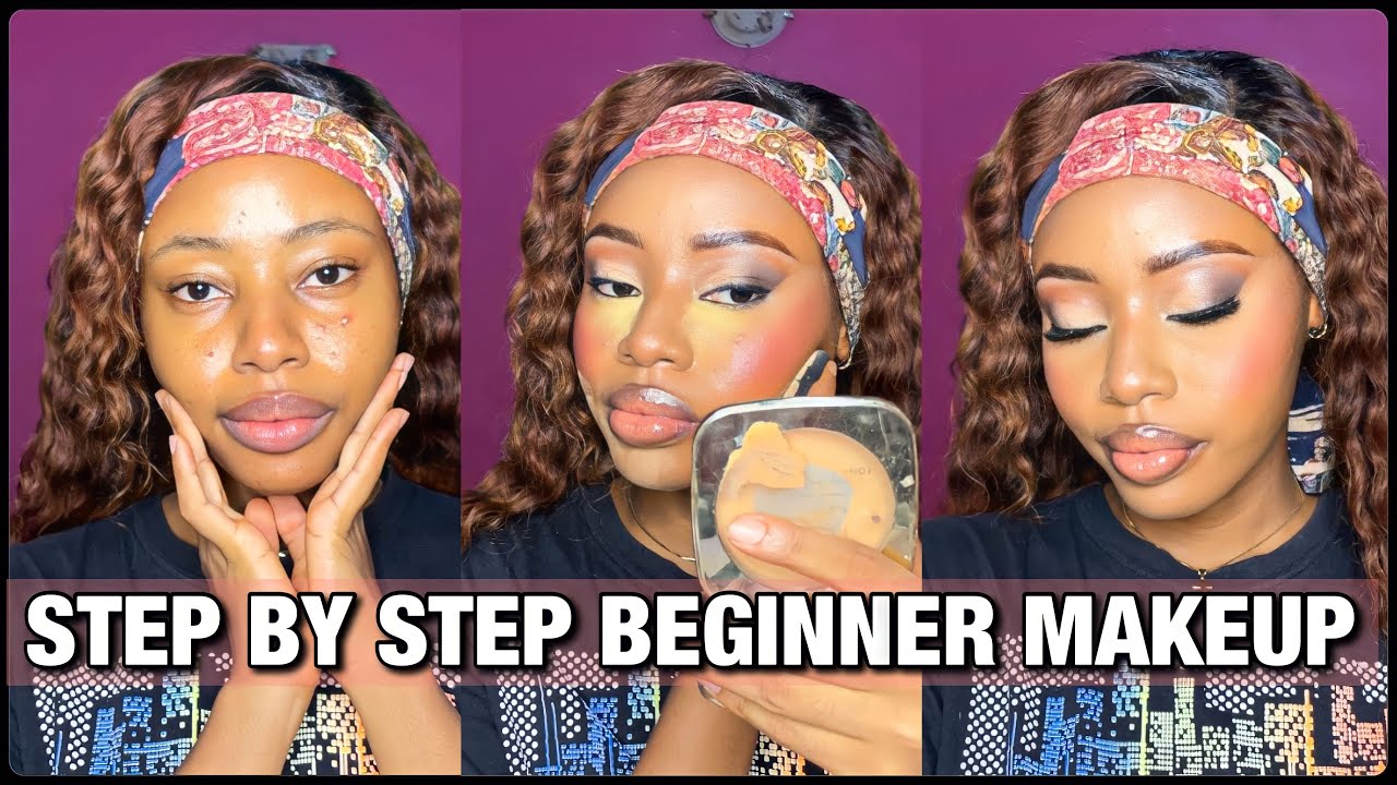 Step by step makeup tutorial for beginners | How to do a full face makeup tutorial for beginners ...