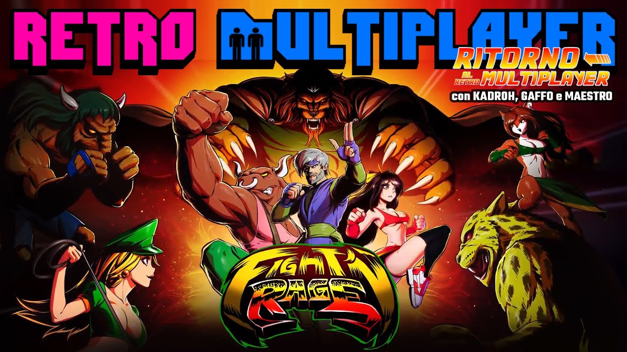Ritorno al Retro Multiplayer (5x04): FIGHT 'N RAGE (SebaGamesDev, 2017) con Kadroh, Gaffo e ...