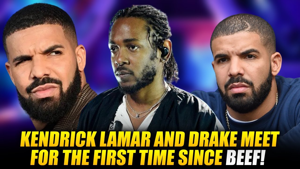 Kendrick Lamar and Drake meet for the first time since BEEF! - YouTube