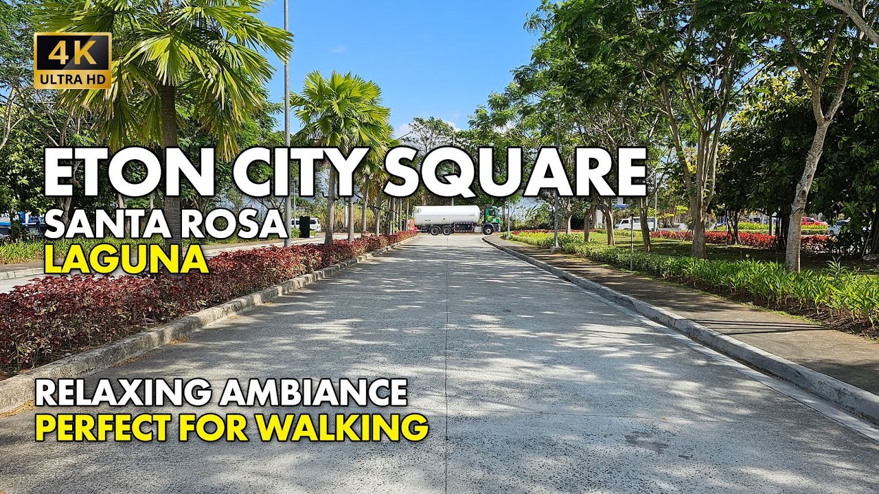 ETON CITY SQUARE Santa Rosa, Laguna Philippines walking tour - YouTube