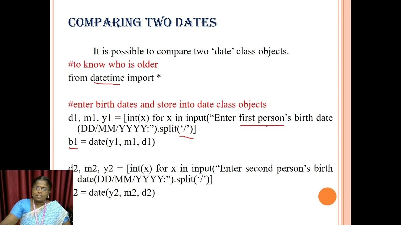 Date & Time | Python Programming | V.H.N.S.N.College (Autonomous) - YouTube