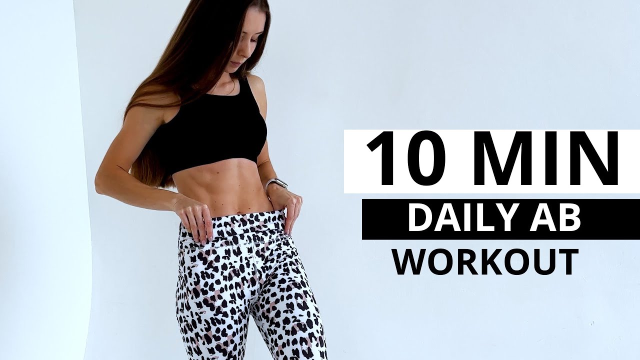 10 MIN INTENSE DAILY AB WORKOUT // 11 LINE ABS - YouTube