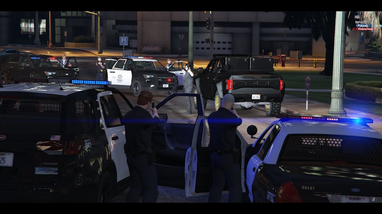 Police Night Shift (Part I) | Los Santos Police Dept. - YouTube