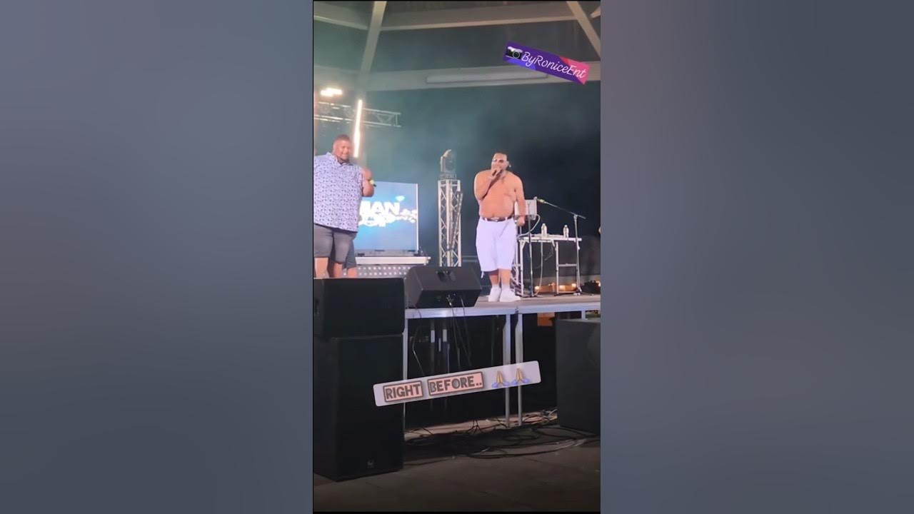 (R.I.P) Fat Man Scoop Last Performance On Stage After Suffering A Medical Emergency #fatmanscoop ...