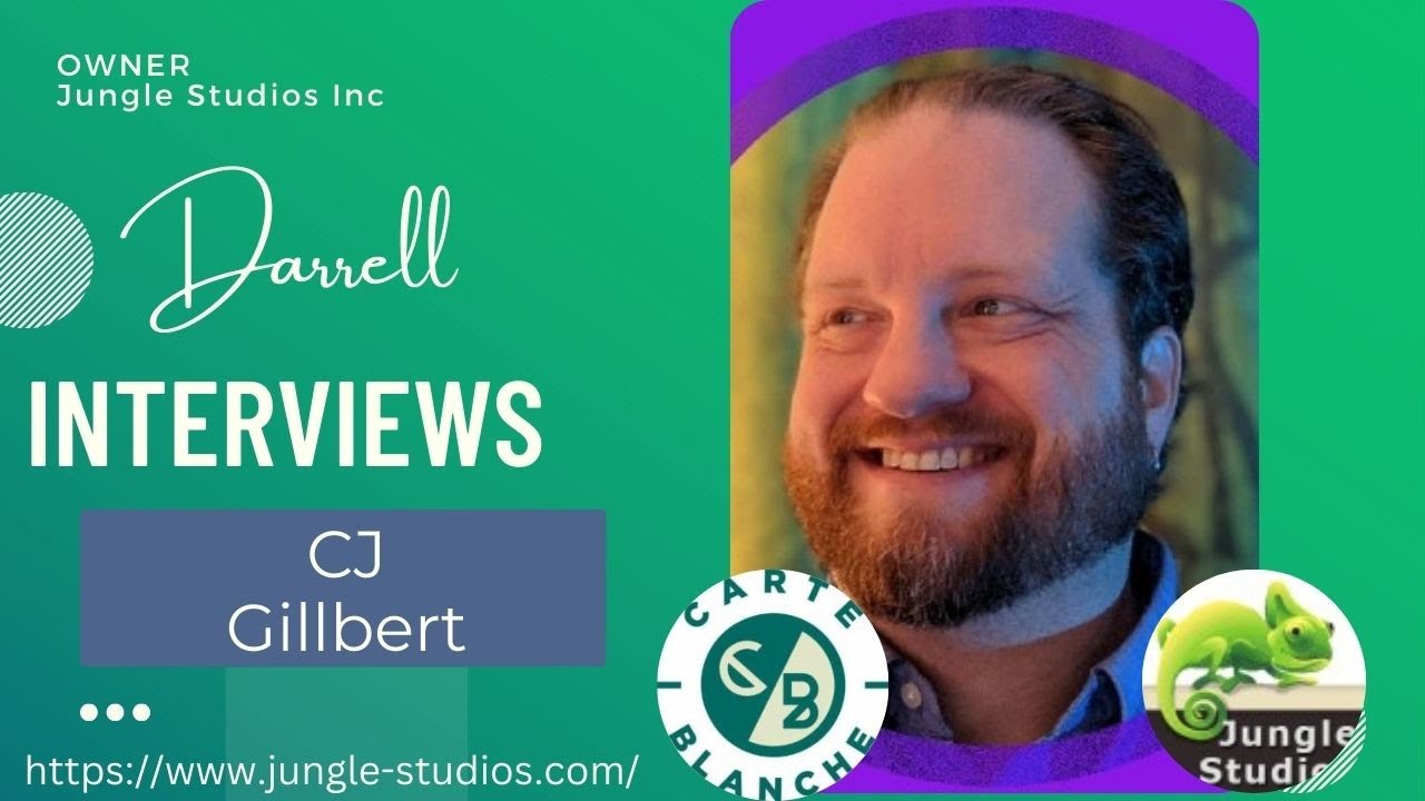 Darrell White Interviews CJ Gilbert of Jungle Studios... - YouTube