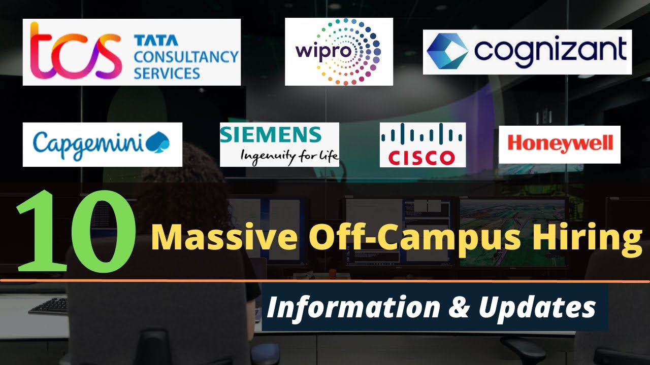 Off Campus Recruitment 2022 Tcs Cts Wipro Capgemini Siemens Cisco Honeywell It Mass Hiring
