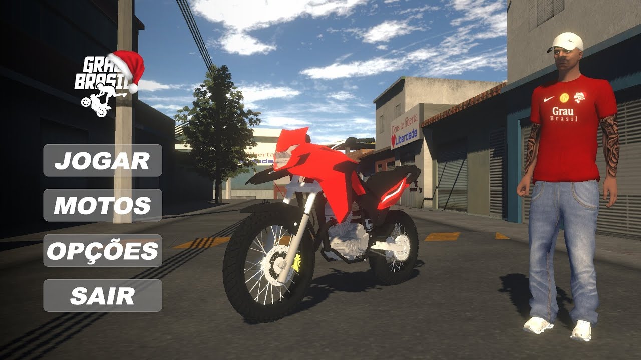GRAU BRASIL EO NOME DELE! JOGO DE MOTOS BRASILEIRAS QUE DA PRA DAR GRAU ...