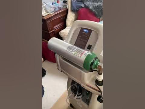 How to fill portable oxygen tanks. - YouTube