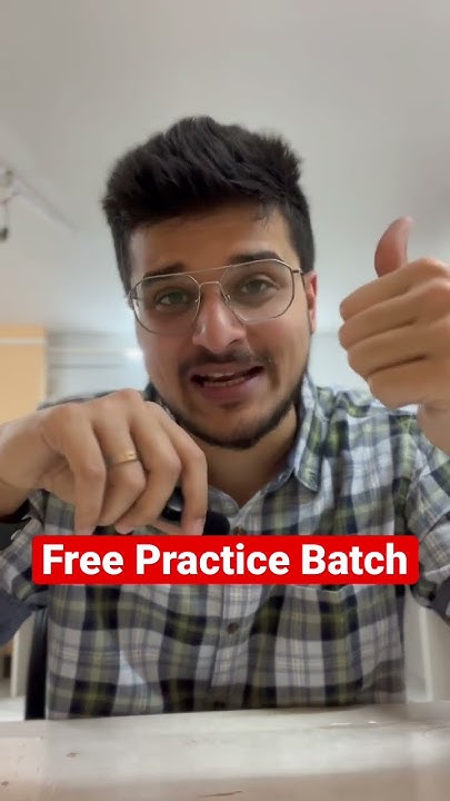 Hack to get FREE Practice Batch 🤯😯 - YouTube