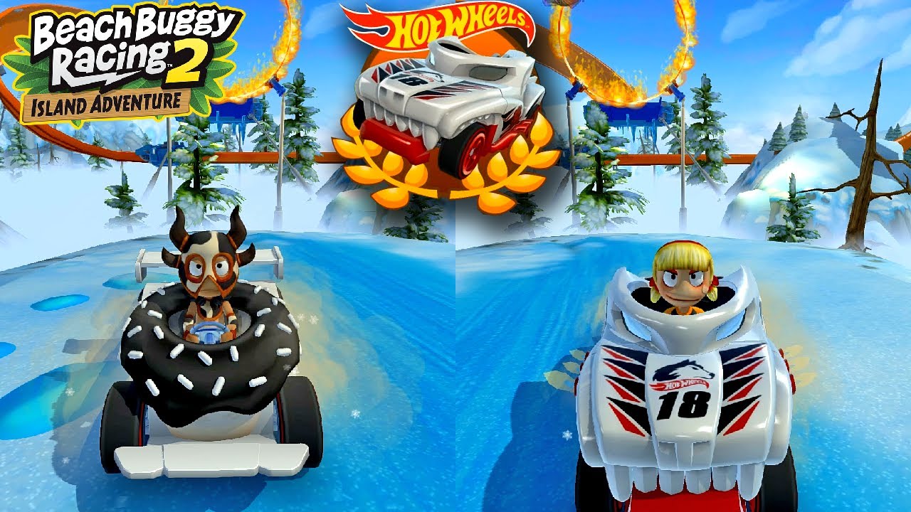 Donut Drifter Vs Hot Weiler Cup | Beach Buggy Racing 2 island Adventure ...