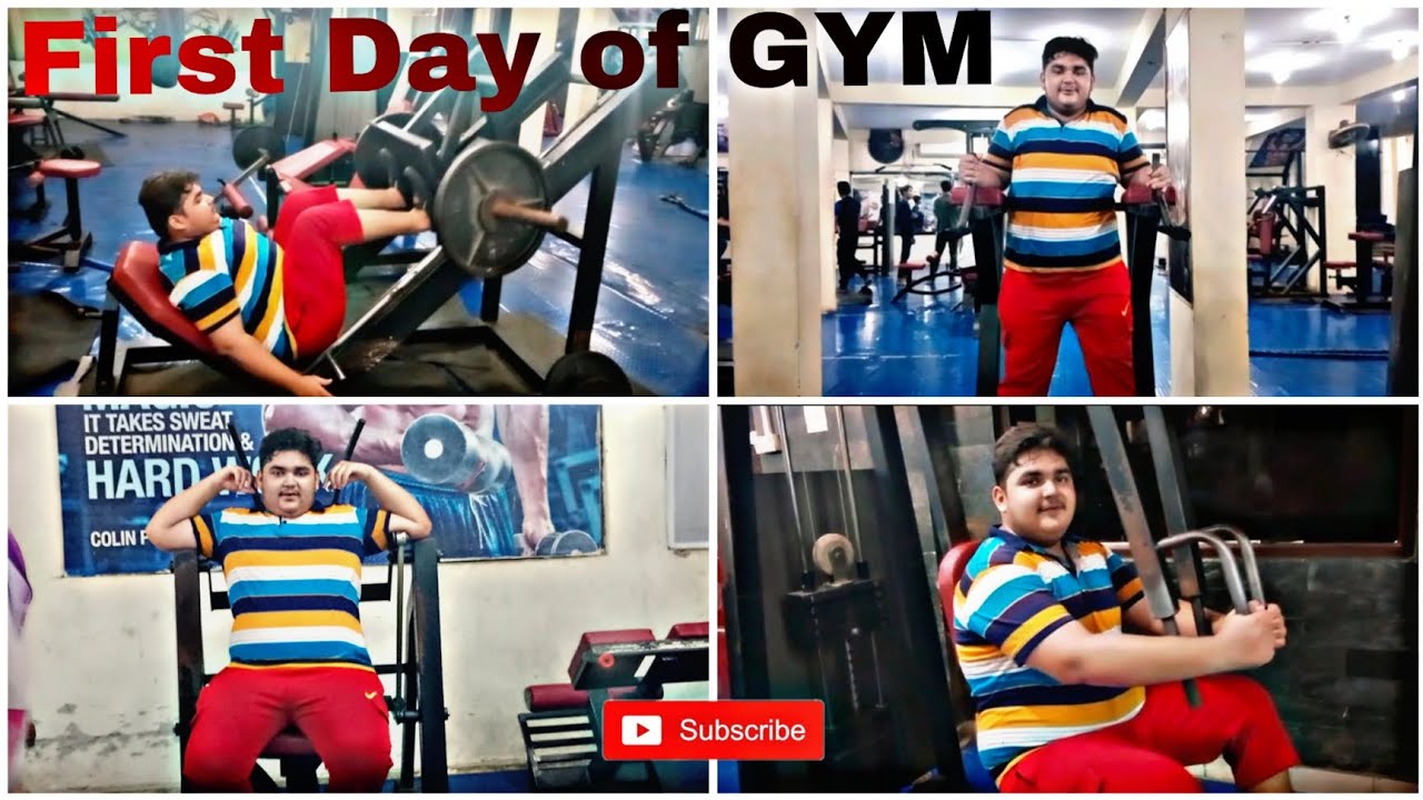 First Day of GYM 😱 - YouTube