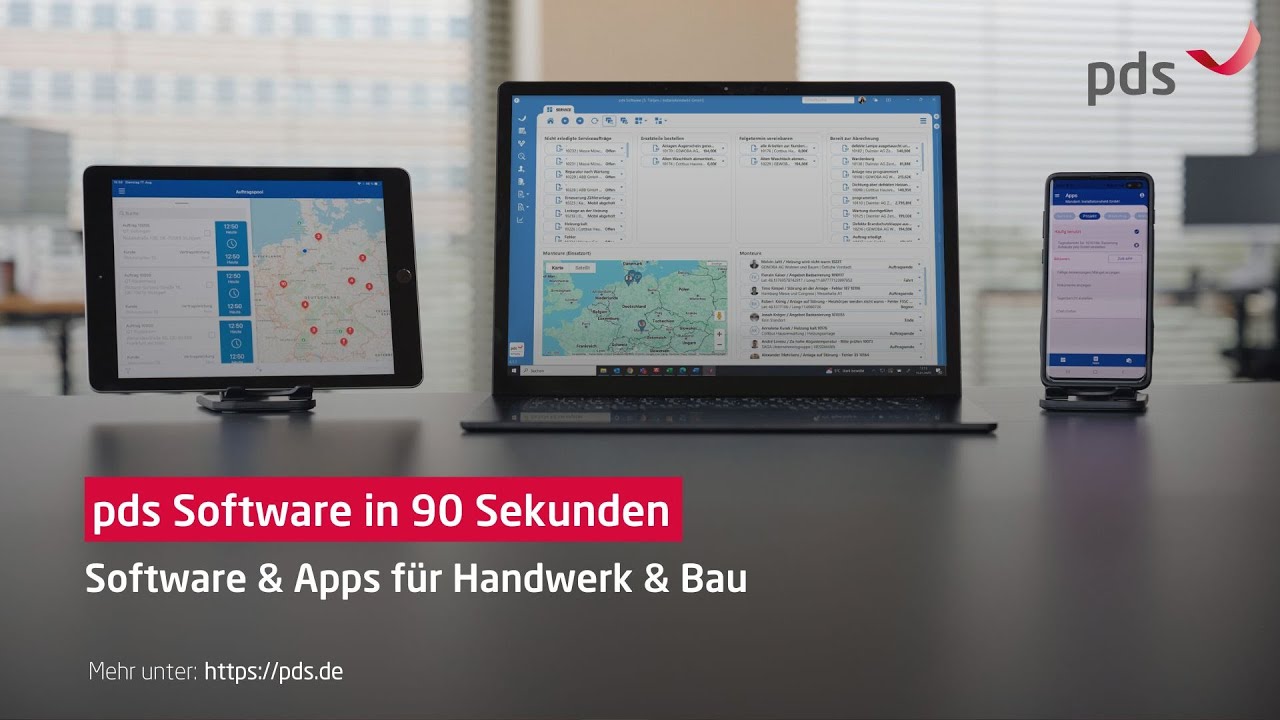Überblick pds Software, Apps & Cloud in 90 Sekunden | Digitalisierung ...