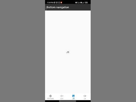 Python KivyMD Bottom Navigation Bar - YouTube