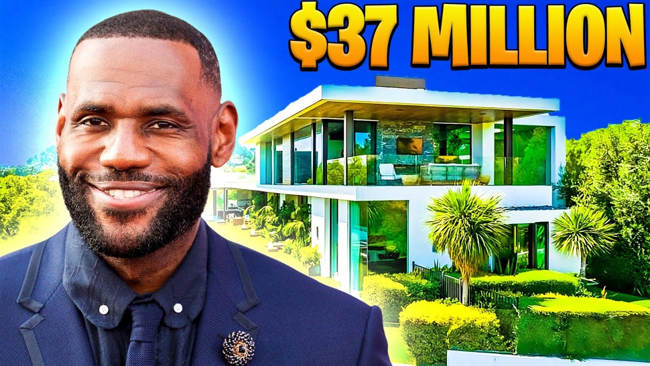 Inside Lebron James Luxurious Home - YouTube
