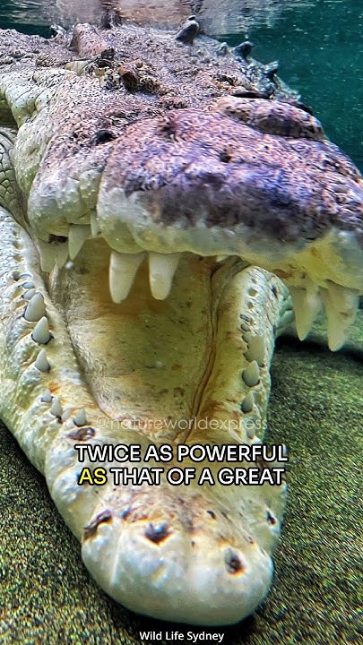 Saltwater Crocodile | Apex Predator of the Waterways #shorts - YouTube