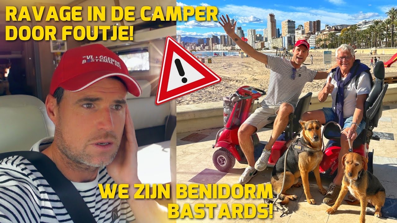 RAVAGE IN DE CAMPER DOOR FOUTJE! WE ZIJN BENIDORM BASTARDS! #150 - YouTube