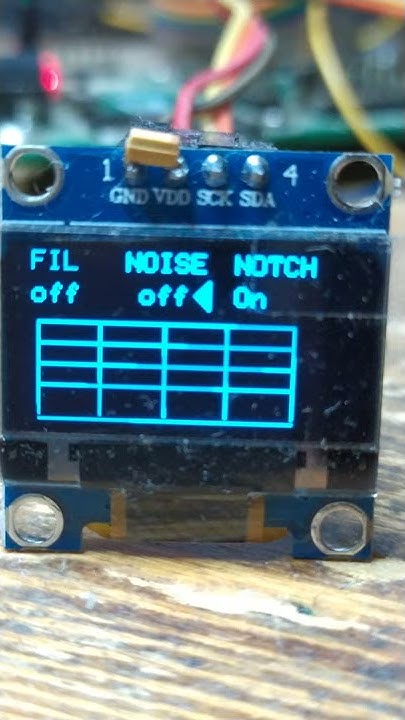 Noise reduction with OLED display - YouTube